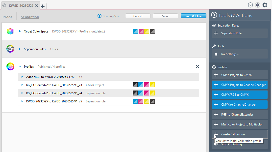 How to reset the SmartProfiler calibration? – GMG Support
