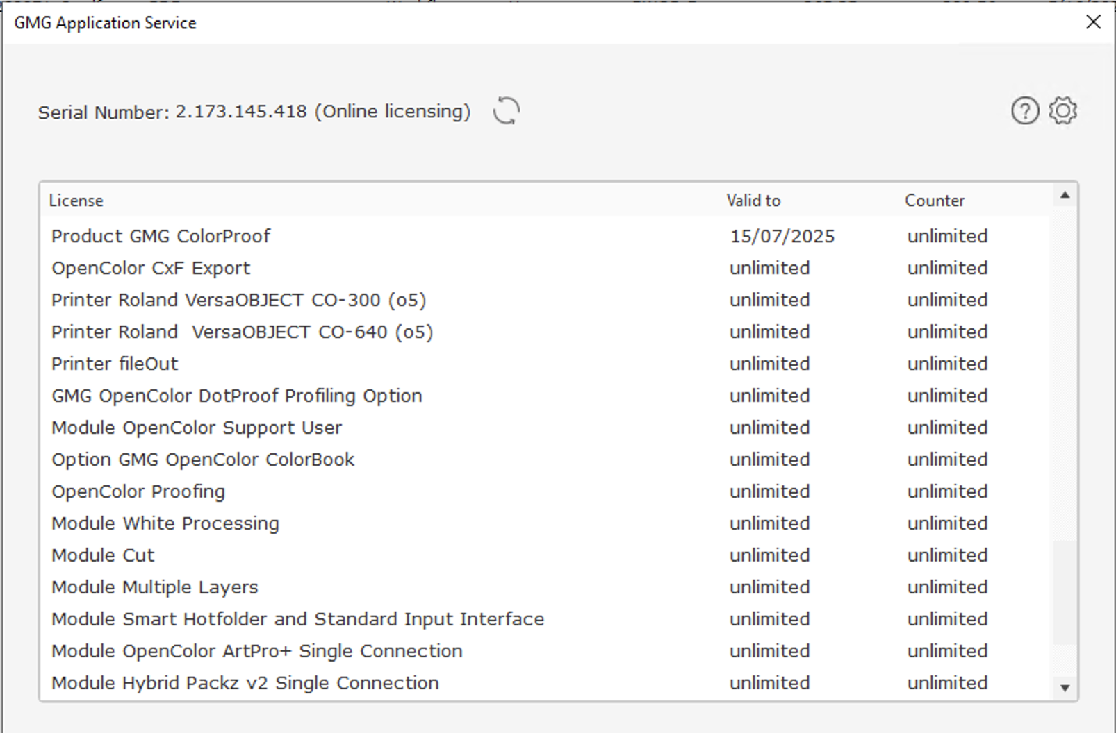 Managing Licenses with the Application Service – GMG Support