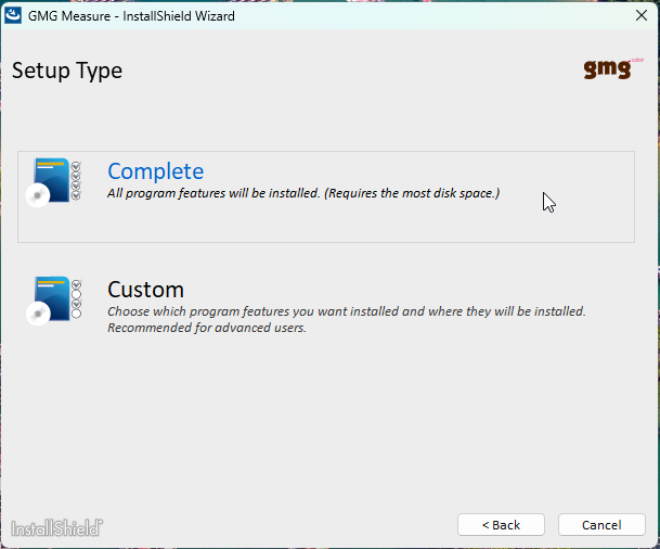 Installation instructions – GMG Support