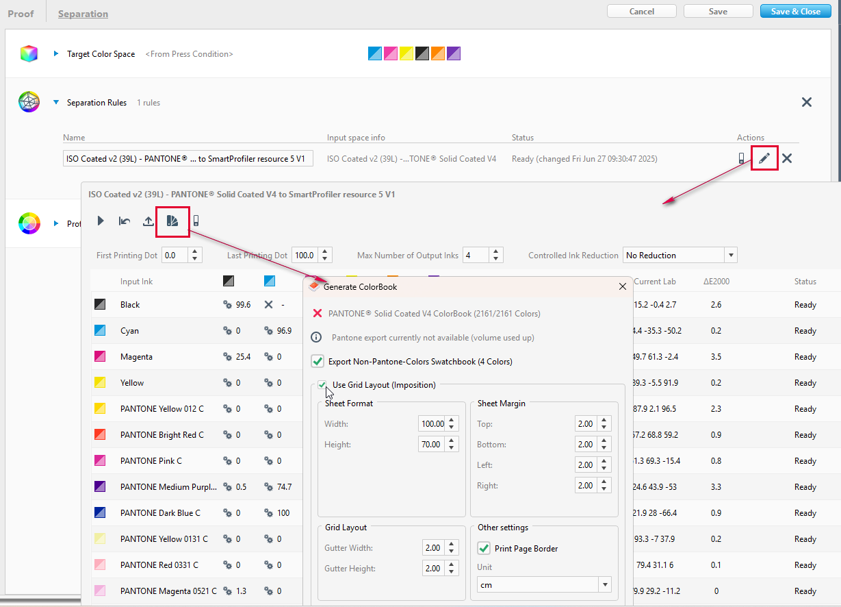 ColorBook – GMG Support