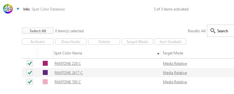 Import a spot color library from PDF files with embedded CxF – GMG Support