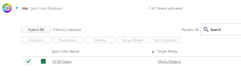 Import a spot color library – GMG Support