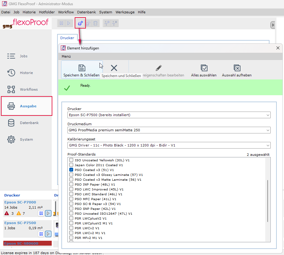 How to set up a new printer – GMG Support