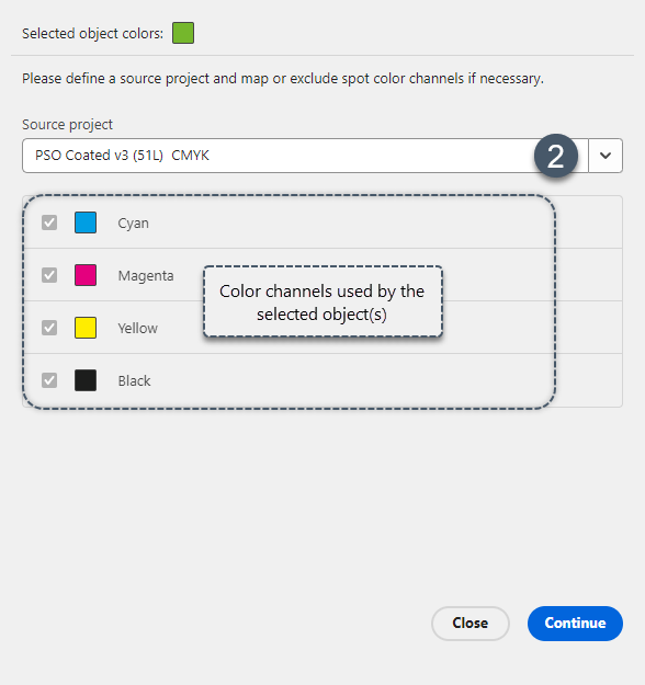 Spot Color Finder: find and apply matches efficiently – GMG Support