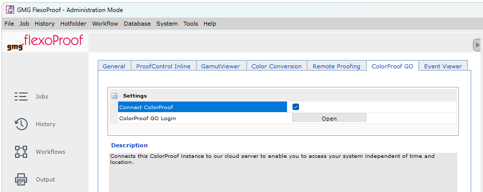 Connect ColorProof to the GMG Cloud – GMG Support
