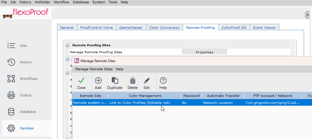 How to configure remote proofing with linked ProofStandards for ...