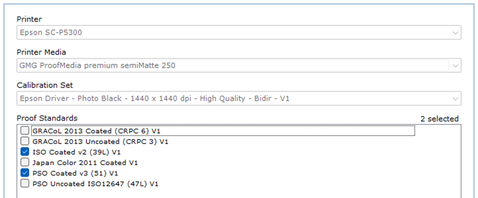 How to add a Proof Standard – GMG Support